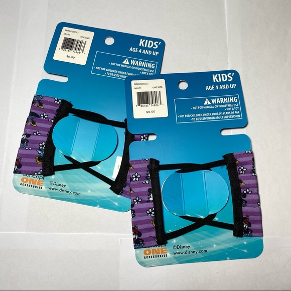 Disney | Accessories | 2 New Disney Kids Face Mask Bundle | Poshmark